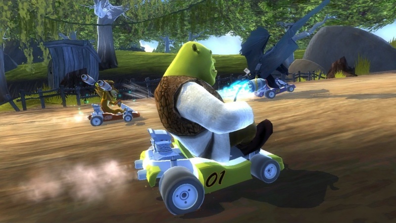PS3 DreamWorks Kartz Super Star (английская версия) б/у купить за 1 290