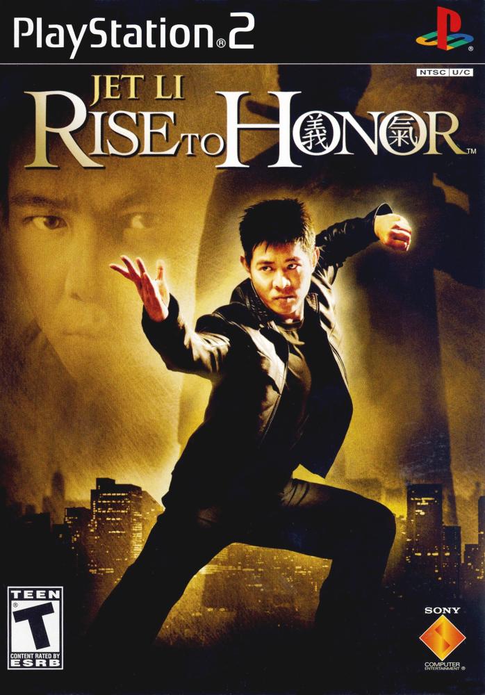 PS2 Jet Li Rise to Honor (английская версия) б/у купить за 2 990