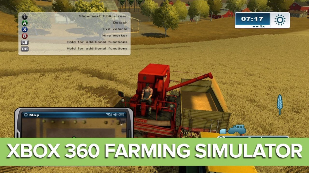Xbox 360 Farming Simulator (английская версия) б/у купить за 2 290